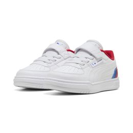 Puma Kinder Sneaker "BMW M Motorsport Caven III Sneakers Kinder", Gr. 31,5, wei&szlig;, Obermaterial: Textil, Synthetik. Futter: Textil. Innensohle: