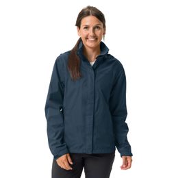 Vaude Damen Fahrradjacke "Women's Escape Bike Light Jacket", blau, Gr. 42, unifarben, Web, Obermaterial: 100% Polyester. Futter: 100% Polyacryl,