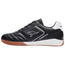 Kangaroos Herren Hallenschuh "K-YARD PRO 5", Gr. 43, schwarz, Synthetik, Schuhe, Indoorschuh, nicht abf&auml;rbende Sohle