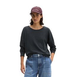 Marc O'Polo MARC O'POLO Damen Langarmshirt "aus Organic Cotton-Qualit&auml;t", schwarz, Basic, Gr. S, unifarben, Obermaterial: 100% Baumwolle, Shirts