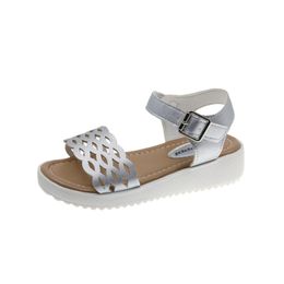 Beppi Sandale M&auml;dchen Gr&ouml;&szlig;e 32 silber
