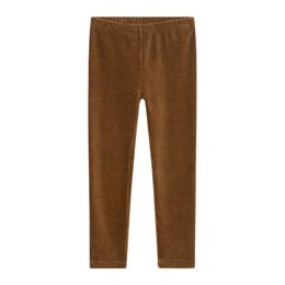 DANAMADE M&auml;dchen Leggings "DANAMADE Pants DCHARLIE", braun, Gr. 140, 67% Baumwolle. 30% Polyester. 3% Elasthan, Hosen
