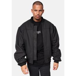 Trueprodigy Herren Lederjacke "Nazar Bomberjacke aus Leder mit Rei&szlig;verschluss", schwarz, Gr. XL, Obermaterial: 100% Schafsleder sheepskin., Jacken