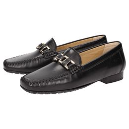 Sioux Damen Slipper "Cambria-HW", Gr. 39, schwarz, Obermaterial: 100% Lammnappaleder LANA. 100% Gummi rubber., Schuhe