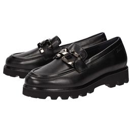 Sioux Damen Slipper "Meredira-751-H", Gr. 39,5, schwarz, Obermaterial: 100% Lammnappaleder LANA. 100% Gummi rubber., Schuhe