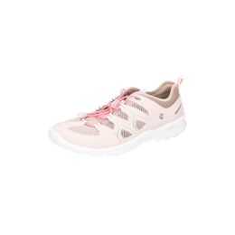 Ecco Lace-Up Shoes 'Terracruise' female size 42 Blackberry / Dusky pink / Silver