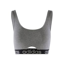 adidas Sportswear Sport-BH Damen Gr&ouml;&szlig;e S graumeliert / schwarz