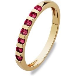 Christ Ring Damen Gr&ouml;&szlig;e 52 blau / gold