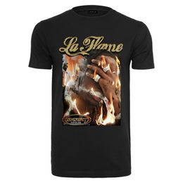 MT Men T-Shirt 'La Flame' Herren Gr&ouml;&szlig;e 5XL braun / gold / hellgrau / schwarz