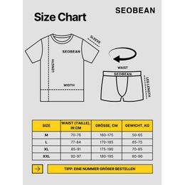 Seobean Sportbadehose 'Swim Wear Badehose' Herren Gr&ouml;&szlig;e XXL rot