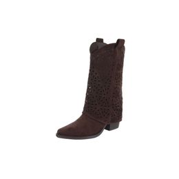 Ital-Design Cowboy Boots female size 38 Dark brown