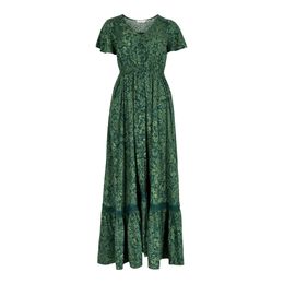 Apricot Kleid Damen Gr&ouml;&szlig;e 42 gr&uuml;n Sommerkleid
