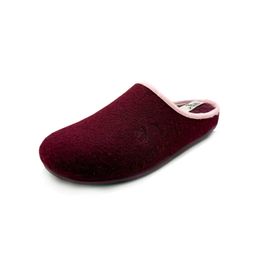 THIES Pantolette 'THIES 1856 PET Piping Slipper' Damen Gr&ouml;&szlig;e 41 bordeaux