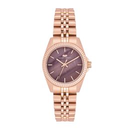 Rhodenwald & S&ouml;hne Rhodenwald & S&ouml;hne Analoguhr Damen Gr&ouml;&szlig;e One Size braun / rosegold
