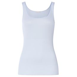 Hanro Unterhemd 'Cotton Seamless' Damen Gr&ouml;&szlig;e S hellblau