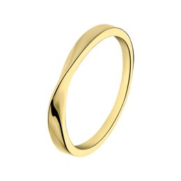 Lucardi Ring Damen Gr&ouml;&szlig;e 55 gold