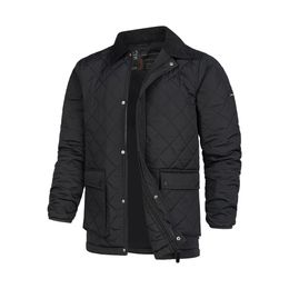 INDICODE Jeans &Uuml;bergangsjacke 'Drills' Herren Gr&ouml;&szlig;e XL schwarz Sommerjacke