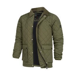 INDICODE Jeans &Uuml;bergangsjacke 'Drills' Herren Gr&ouml;&szlig;e XXL oliv Sommerjacke
