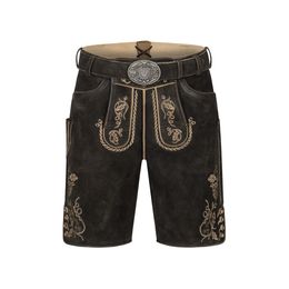 Kr&uuml;ger Buam Kr&uuml;ger Buam Trachtenhose 'Orlando' Herren Gr&ouml;&szlig;e 88/90 beige / braun