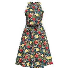 Queen Kerosin Sommerkleid Damen Gr&ouml;&szlig;e 40 schwarz