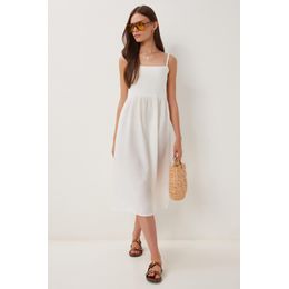 Happiness İstanbul Kleid Damen Gr&ouml;&szlig;e 36 ecru