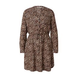 Only Kleid 'ONLCORY' Damen Gr&ouml;&szlig;e 34 sepia / taupe / schwarz Sommerkleid