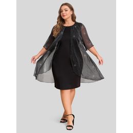 Lapaplus Kleid 'Women Dress' Damen Gr&ouml;&szlig;e 48 schwarz Sommerkleid