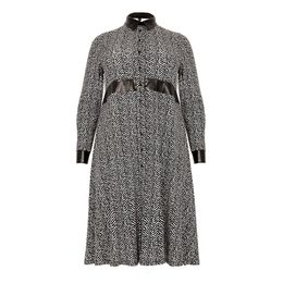 Yoek Kleid Damen Gr&ouml;&szlig;e 42/44 schwarz / wei&szlig; Sommerkleid