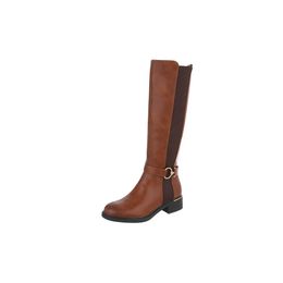Ital-Design Boots female size 40 Camel / Brown