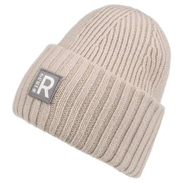 Roeckl Beanie female size 55/60 Beige / White