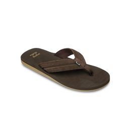 Billabong T-Bar Sandals 'Sierra' male size 45 Dark brown