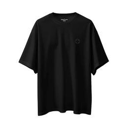 UNORGANIZED BRAND Shirt 'SCHWERES OVERSIZE T5' male size S Black