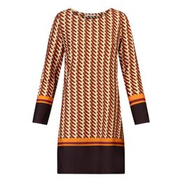 APART Kleid Damen Gr&ouml;&szlig;e 42 navy / orange / rot Sommerkleid