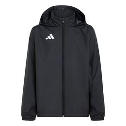 adidas Performance Sportjacke 'Entrada26' Jungen Gr&ouml;&szlig;e 116 schwarz / wei&szlig;