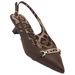 Limoya Slingpumps 'Dima' Damen Gr&ouml;&szlig;e 37 braun