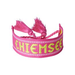 Chiemsee Armband Damen Gr&ouml;&szlig;e One Size zitrone / pink