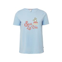 QS Shirt female size 4XL Light blue / Lemon / Olive / Light red
