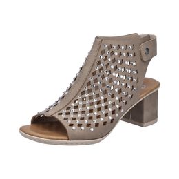 Rieker Sandale Damen Gr&ouml;&szlig;e 38 dunkelbeige
