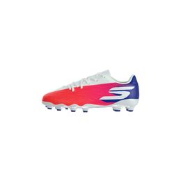 SKECHERS Athletic Shoes boy size 32 Indigo / Orange red / White