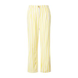Studio Untold Hose Damen Gr&ouml;&szlig;e 56 gelb / wei&szlig;