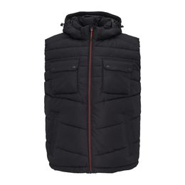 s.Oliver Men Big Sizes Weste Herren Gr&ouml;&szlig;e 5XL schwarz
