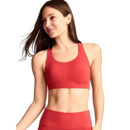 Jockey Sport-BH 'Contour Hold Mid Impact Racerback Sports Bra' Damen Gr&ouml;&szlig;e S rot