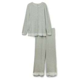 Intimissimi Pyjama Damen Gr&ouml;&szlig;e L grau Sommerkleid