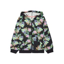 Roxy Sweatjacke 'Twenty Five Miles' M&auml;dchen Gr&ouml;&szlig;e 170/176 hellgr&uuml;n / lavendel / altrosa / schwarz