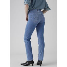 Levi's LEVI'S Damen Gerade Jeans "314 Shaping Straight"cool satisfaction, Gr. 28, Denim/Jeans, Obermaterial: 74% Baumwolle, 24% Polyester, 2% Elasthan,