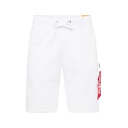 Alpha Industries Shorts 'X-Fit' Herren Gr&ouml;&szlig;e 29/30 wei&szlig;