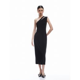 KOTON Kleid Damen Gr&ouml;&szlig;e 36 schwarz Sommerkleid