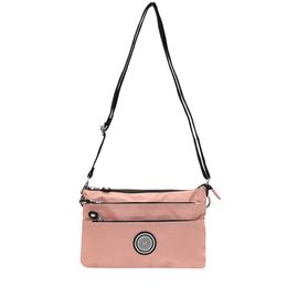 Mindesa Umh&auml;ngetasche Damen Gr&ouml;&szlig;e One Size hellgrau / rosa / schwarz