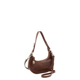 Viola Castellani Schultertasche Damen Gr&ouml;&szlig;e One Size braun