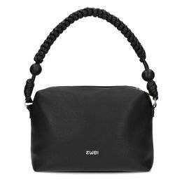 Zwei Schultertasche 'Perla' Damen Gr&ouml;&szlig;e One Size schwarz
